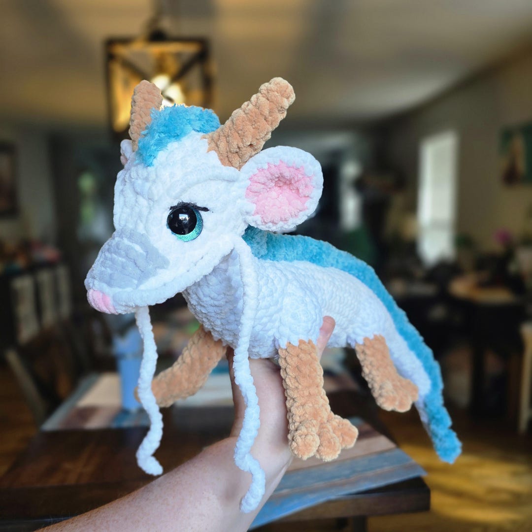 Haku From Spirited Away Dragon Plushie - Etsy