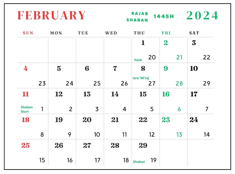 Canva Editable 2024 1445 1446 Islamic Calendar With Gregorian And Hijri canva-editable-2024-1445-1446-islamic-calendar-with-gregorian-and-hijri
