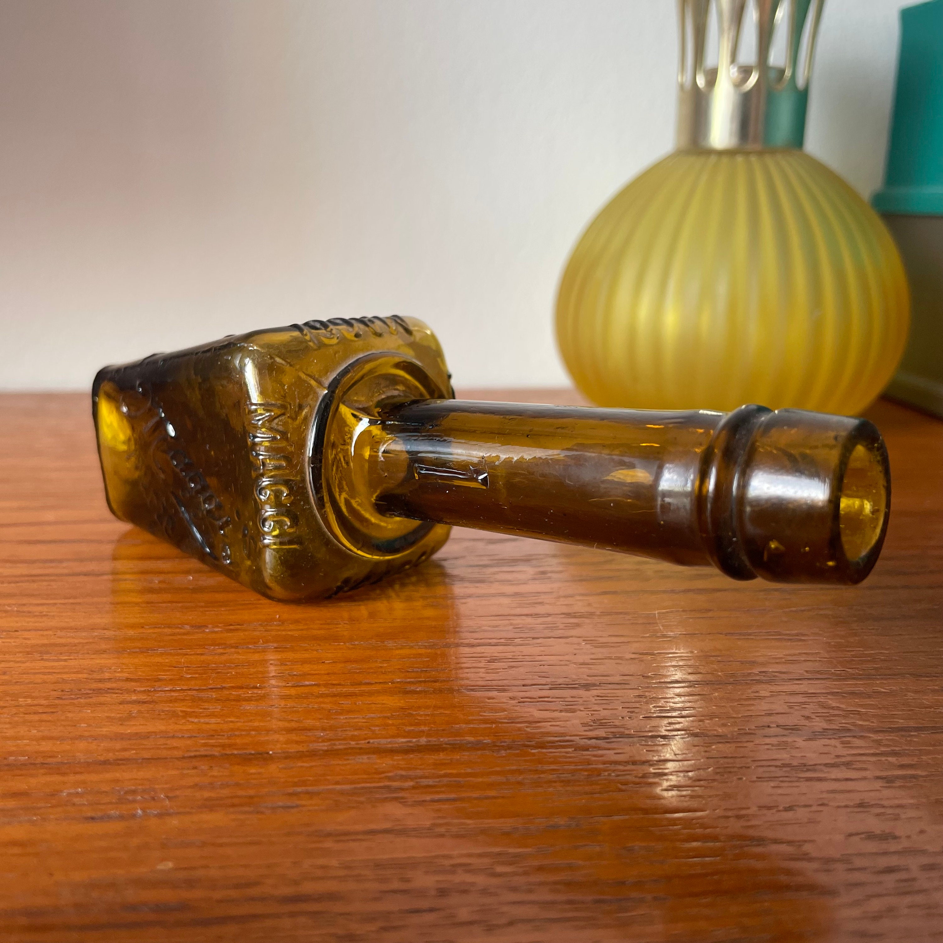 Collectible Bottle Maggi Sauce Amber Glass - Etsy