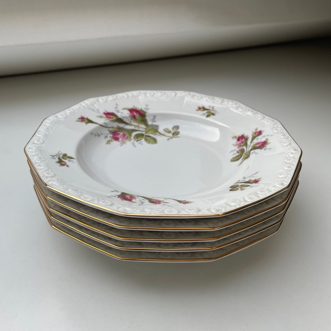 Set of 5 Soup Plates Maria Rosenthal Germany Porcelain - Etsy
