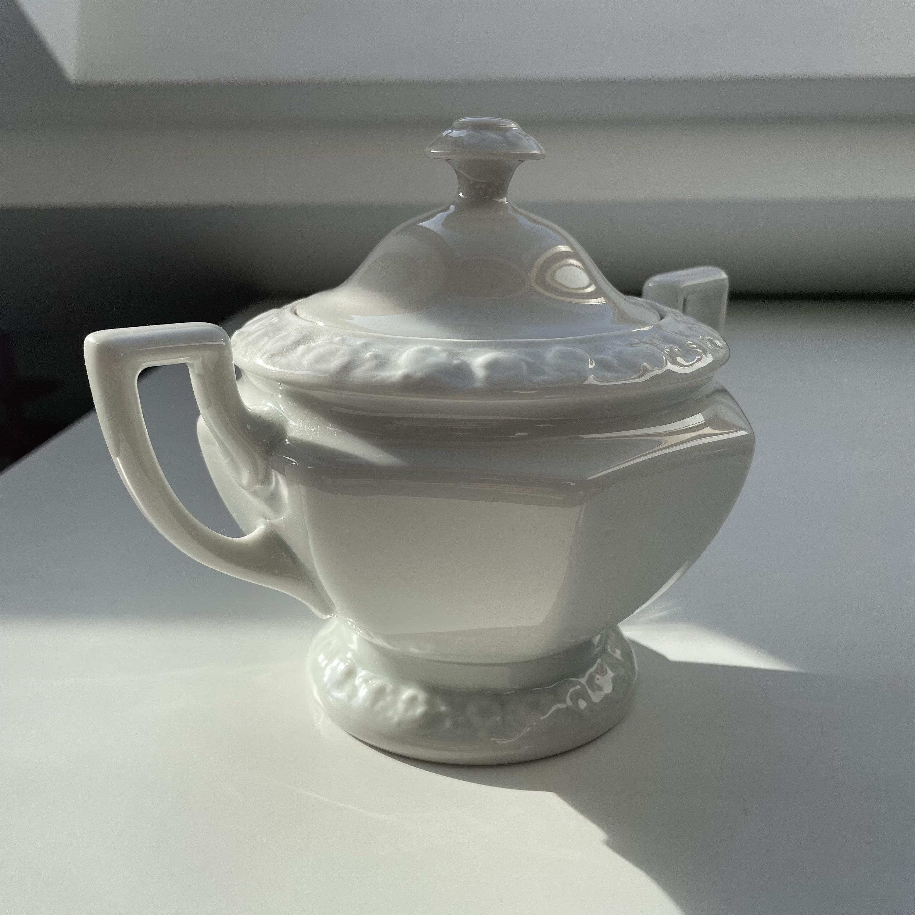 Sugar Bowl White Maria Rosenthal Germany Porcelain - Etsy