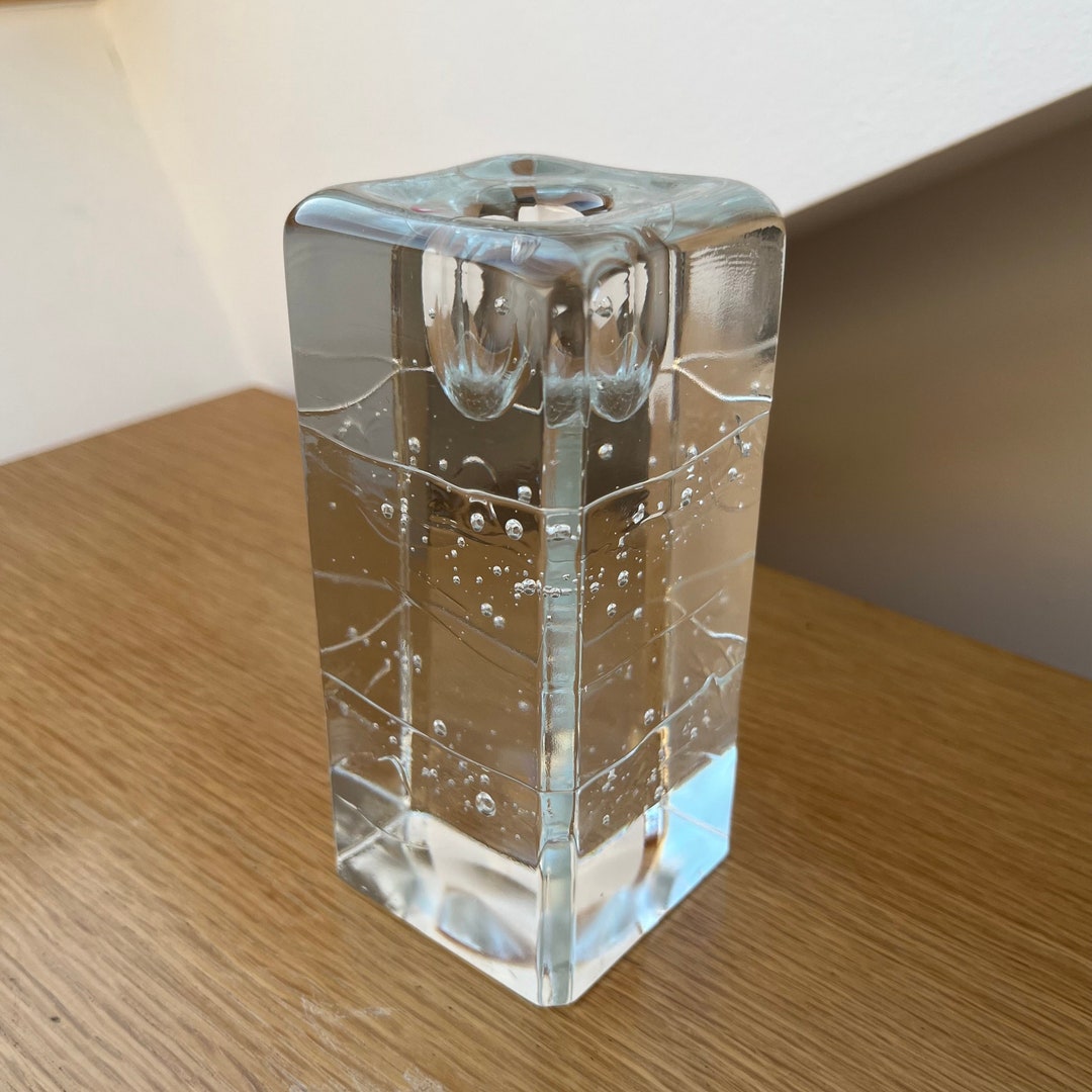 Candlestick Holder Arkipelago Ice Cube Timo Sarpaneva Iittala Finland ...