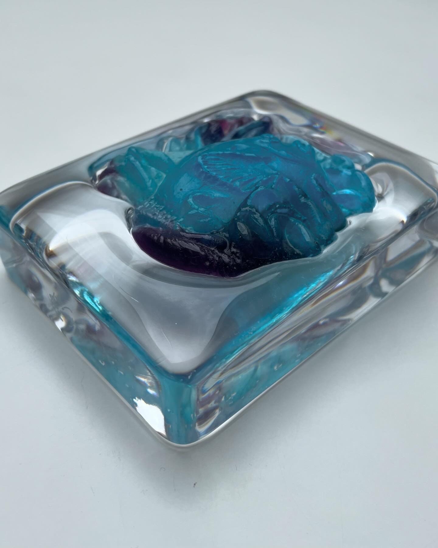 Paperweight Fish Daum Nancy France Art Glass - Etsy