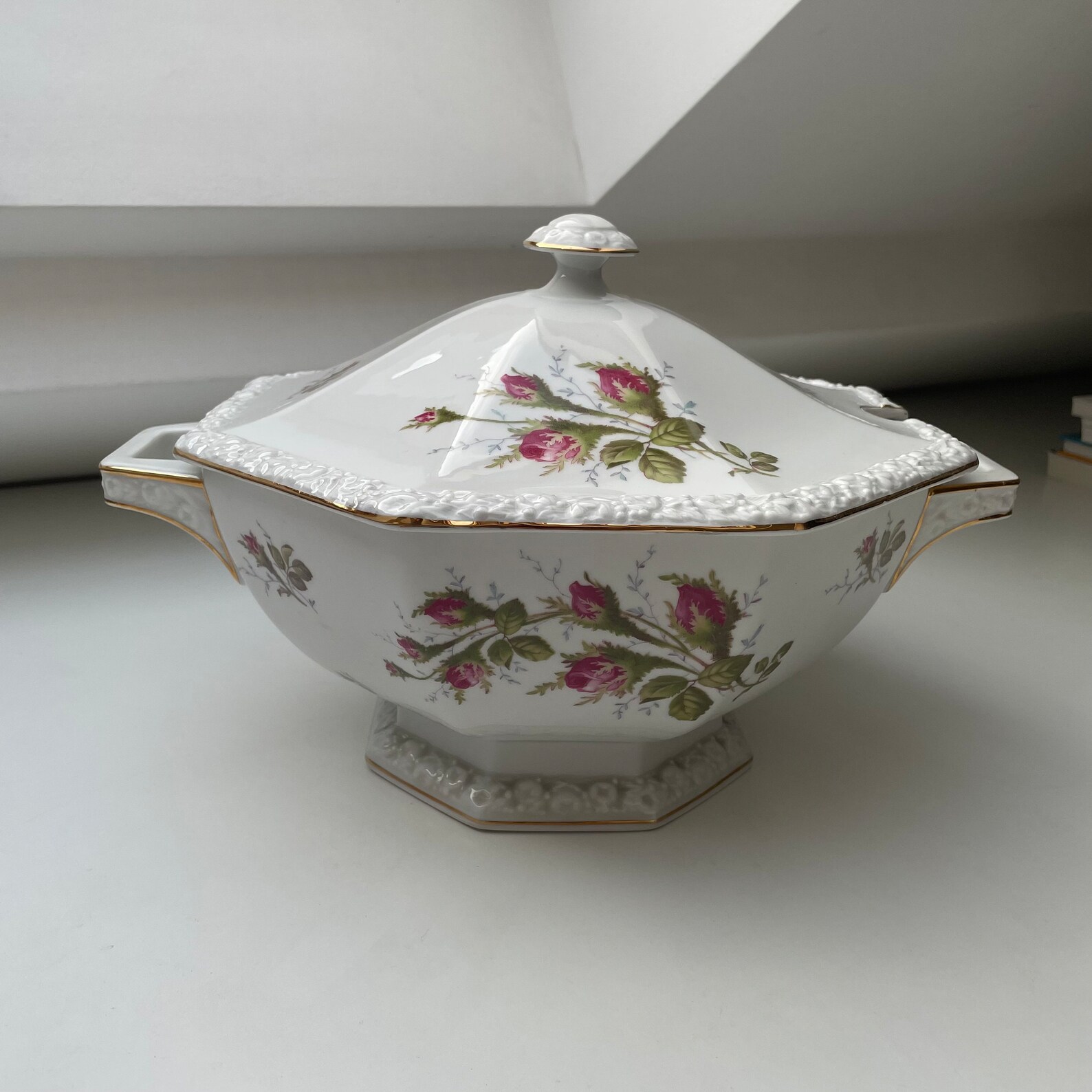 Large Soup Vase Tureen Maria Roses Rosenthal Germany Porcelain - Etsy