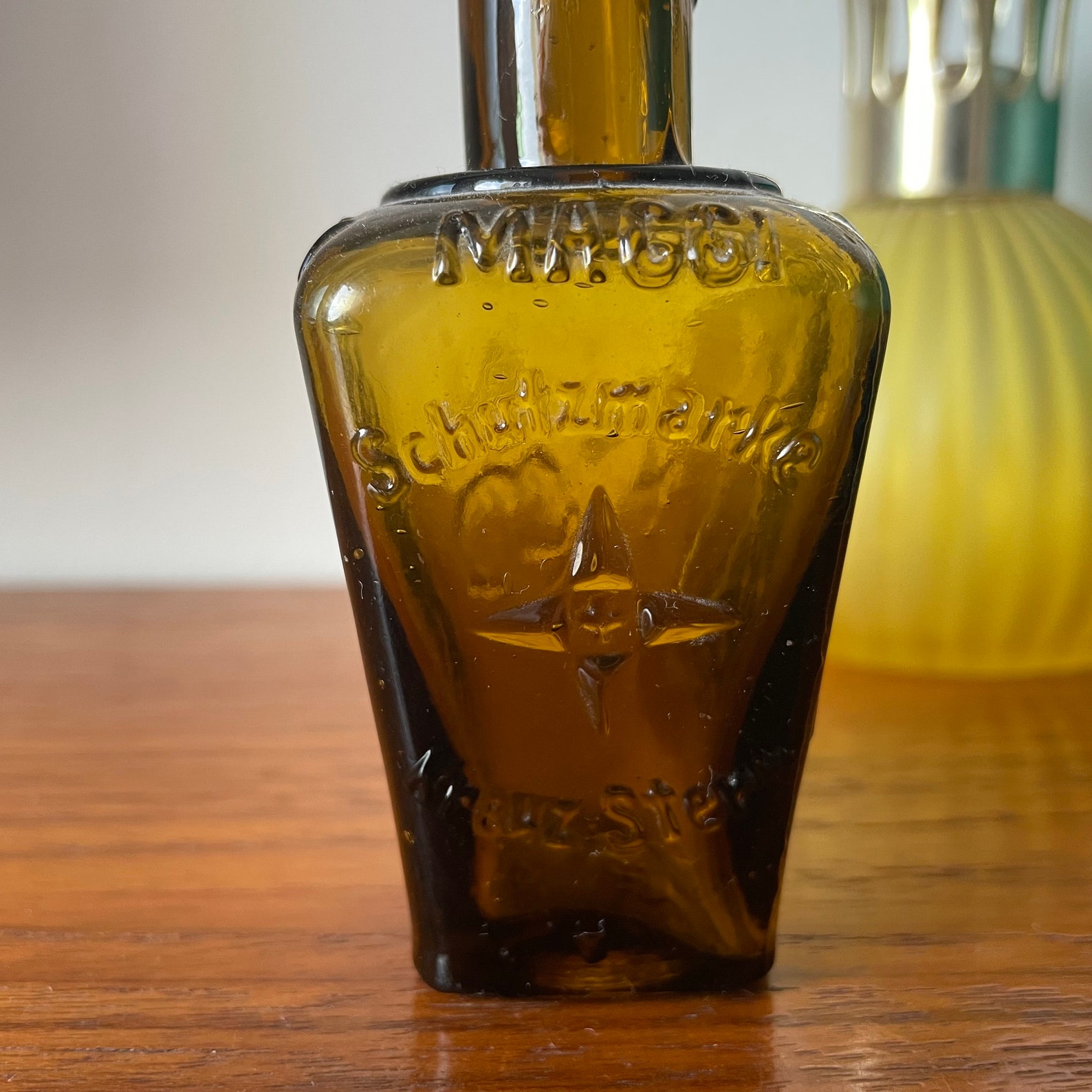 Collectible Bottle Maggi Sauce Amber Glass - Etsy
