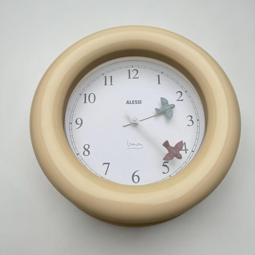 Alessi Wall Clock Birds Michael Graves Italy Design 90's - Etsy