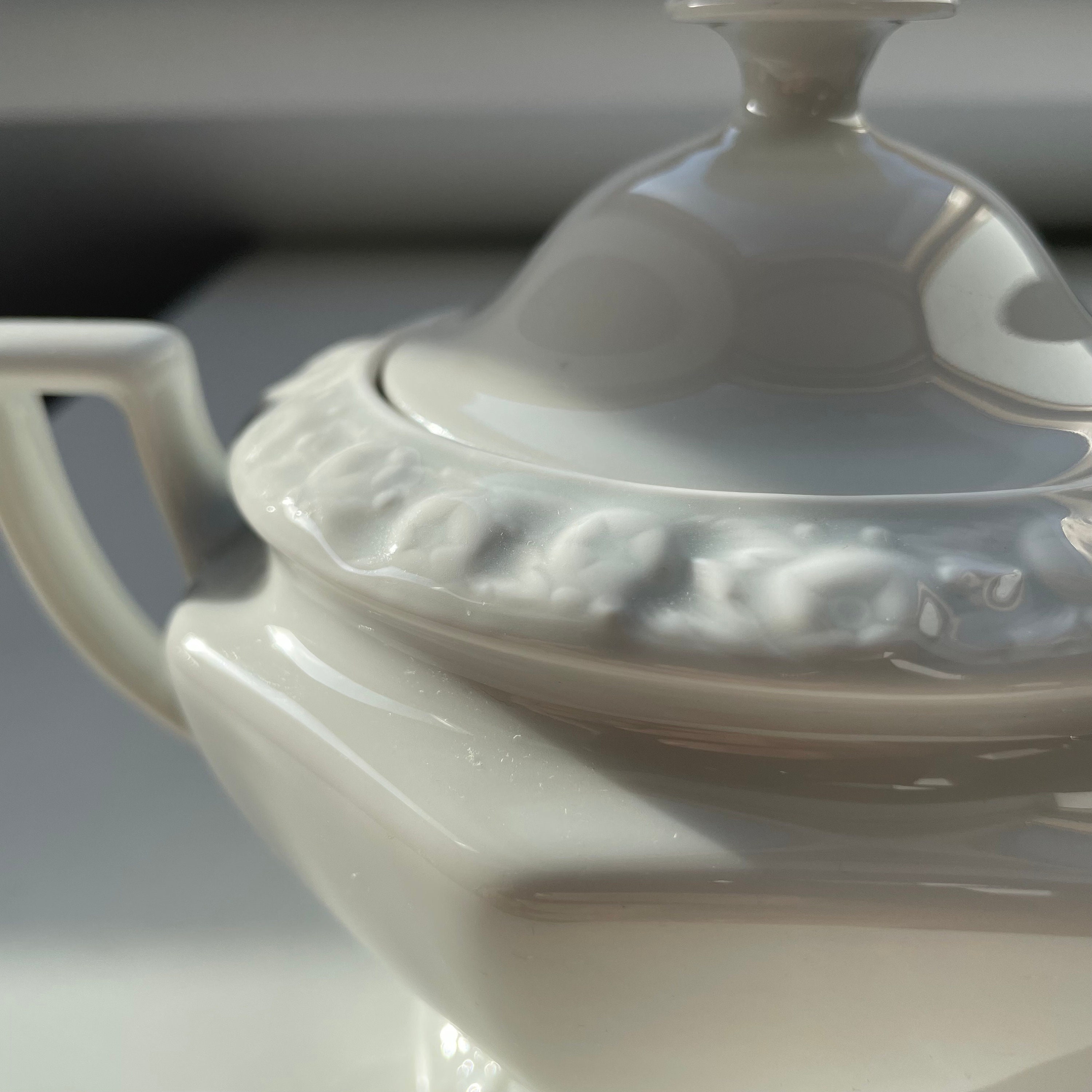 Sugar Bowl White Maria Rosenthal Germany Porcelain - Etsy