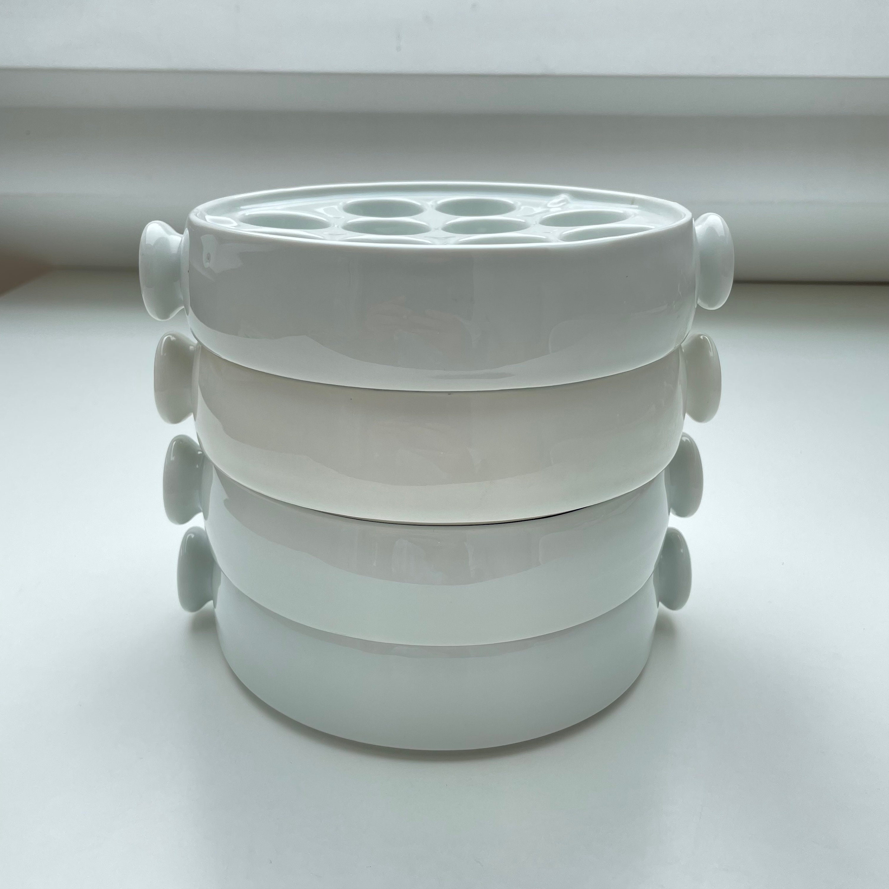 Set of Four Plates for Snails Escargot Aplico France Porcelain - Etsy