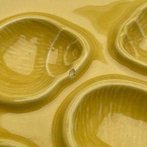 Escargot Plates France Yellow Ceramic - Etsy