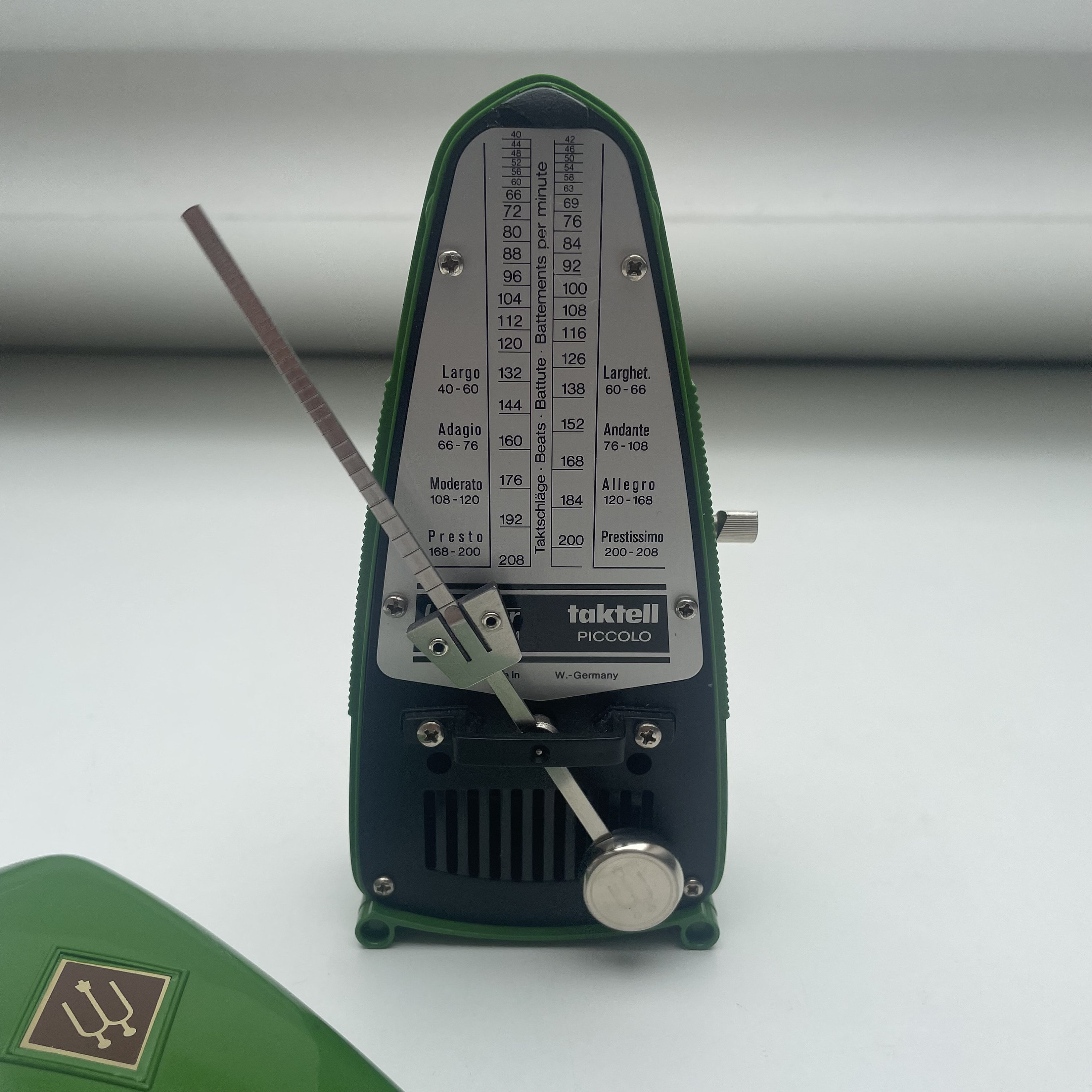 Vintage Metronome Wittner Taktell Piccolo Germany Green - Etsy