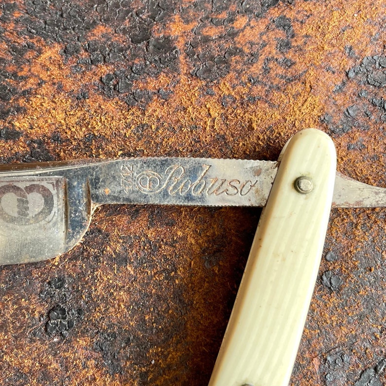 Robuso Solingen Vintage Straight Razor Germany - Etsy
