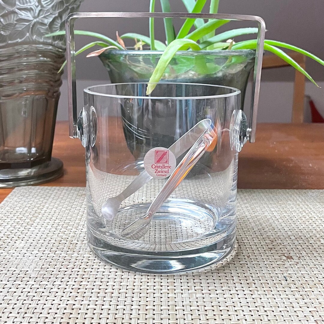 Ice Bucket Cristallerie Zwiesel Germany Crystal Glass - Etsy