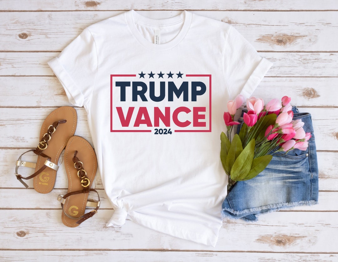 Trump 2024 Shirt, Trump Vance 24, Trump 2024 Election, JD Vance Shirt ...