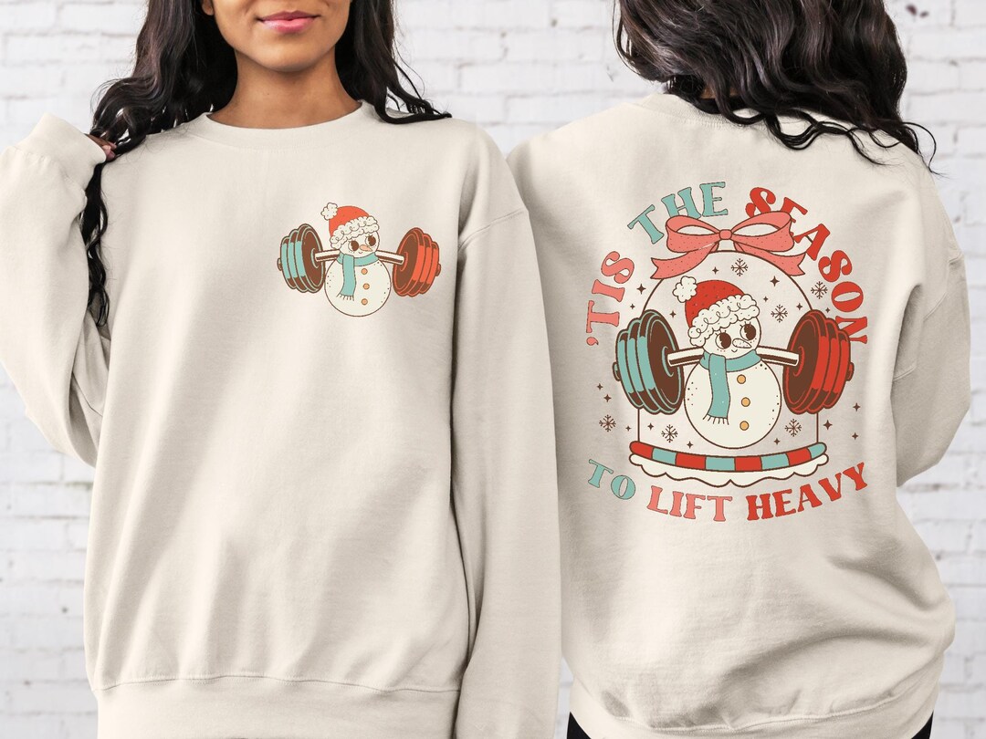 This the Season to Lift Heavy, Christmas Gym Pump Cover for Weight ...