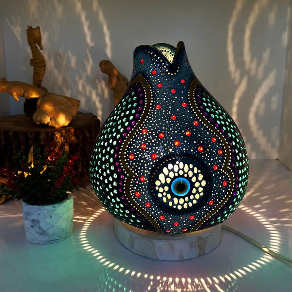 Calabash Lamp - Etsy