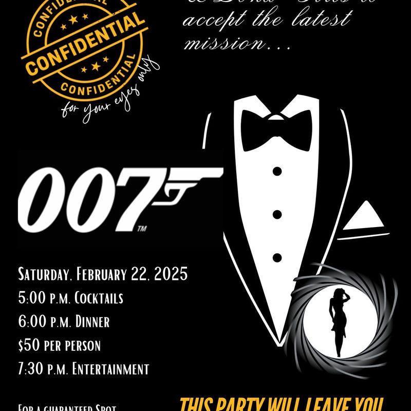 James Bond Party - Etsy