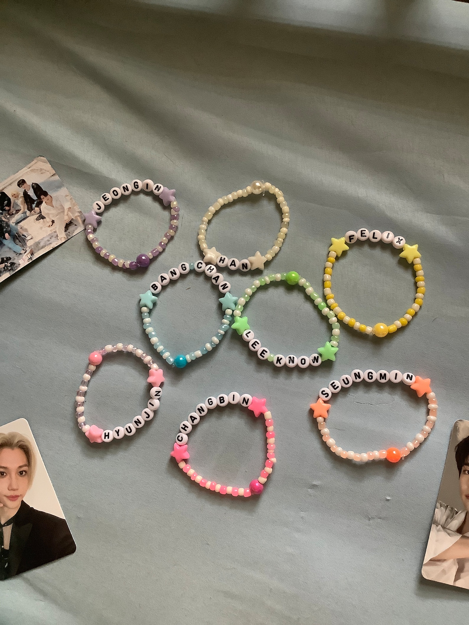 Stray Kids Bracelets Skz Handmade Jewelry - Etsy