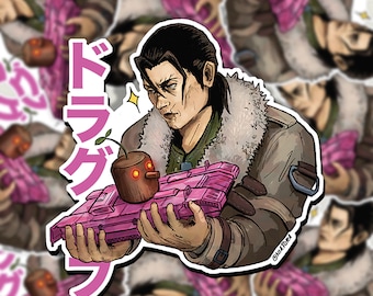 Tekken 8 Dragunov Claudio Sticker Sheets - Etsy