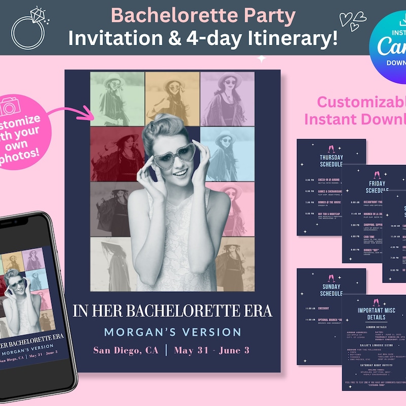 Taylor Eras Bachelorette - Etsy