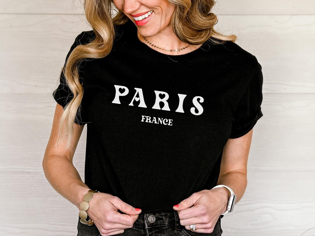 PARIS France Shirt Paris Tee Girls Trip Tshirt Europe Trip French ...