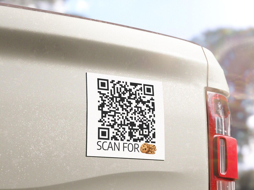 Custom QR Code Magnet Scout QR Code Car Magnet Car Advertising ...