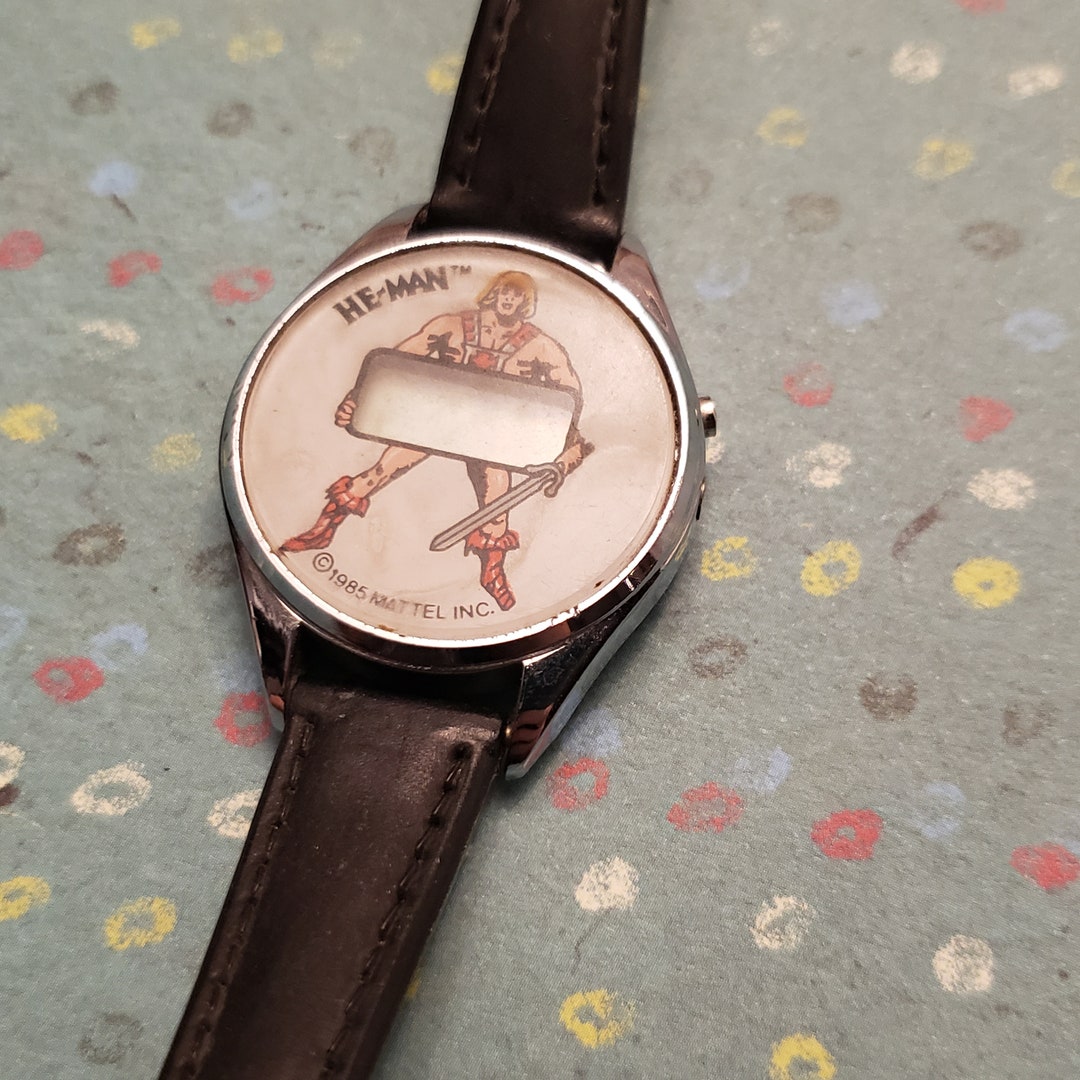 Vintage 1985 He-man Watch - Etsy