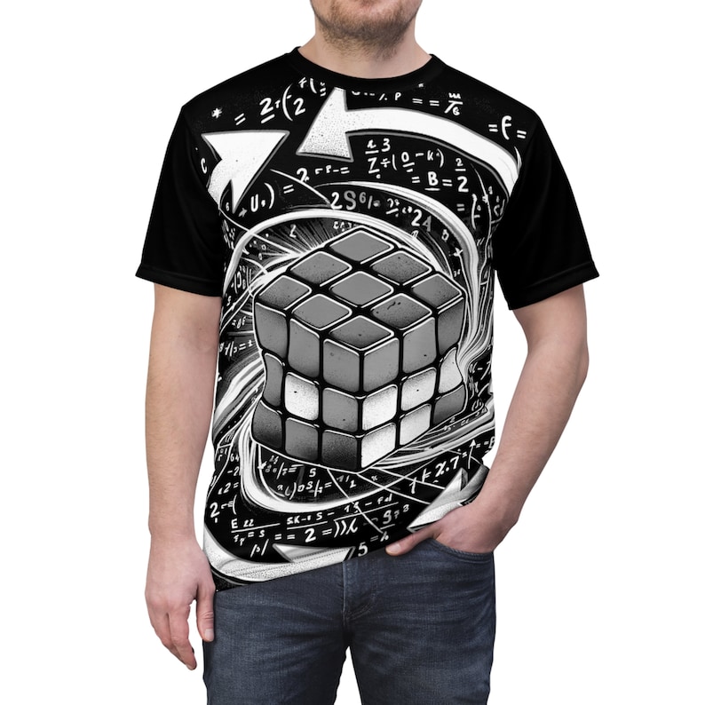 Large Cube Performance Tee, ADULT Sizes - Speed Cubing T-shirt ...