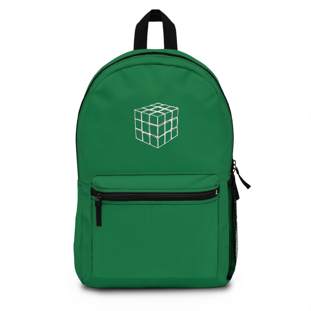 Rubik's Cube Backpack, Green - Etsy