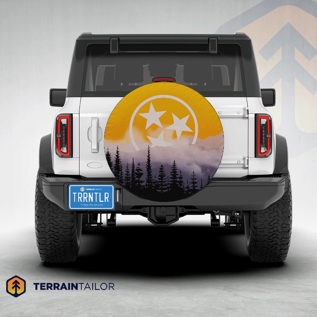 Tennessee Tribute: Smoky Mountains Meets State Flag in Iconic Orange ...