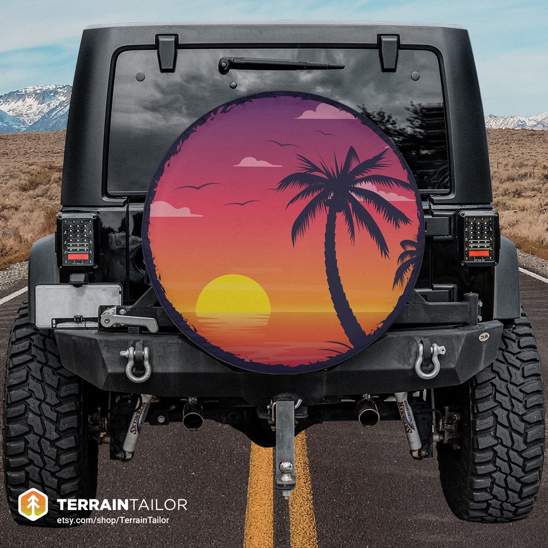 Beach Jeep Tire Covers