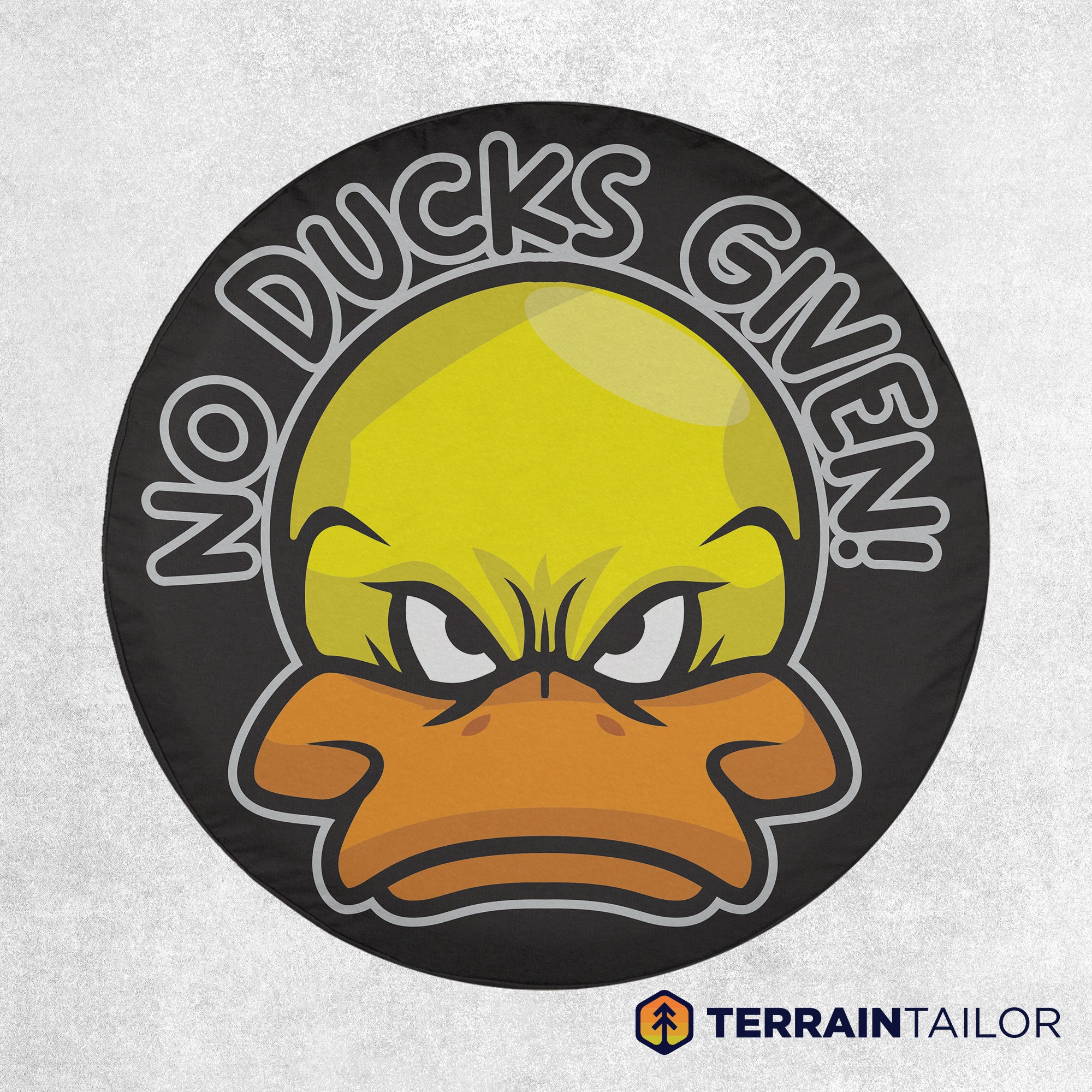 Angry Rubber Duck Tire Cover: 'no Ducks Given Fits - Etsy