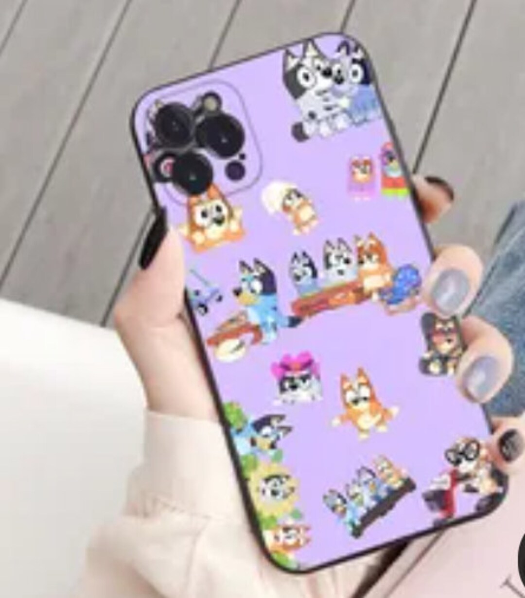 Stylish Bluey Phone Case for iPhone 12 Pro - Etsy