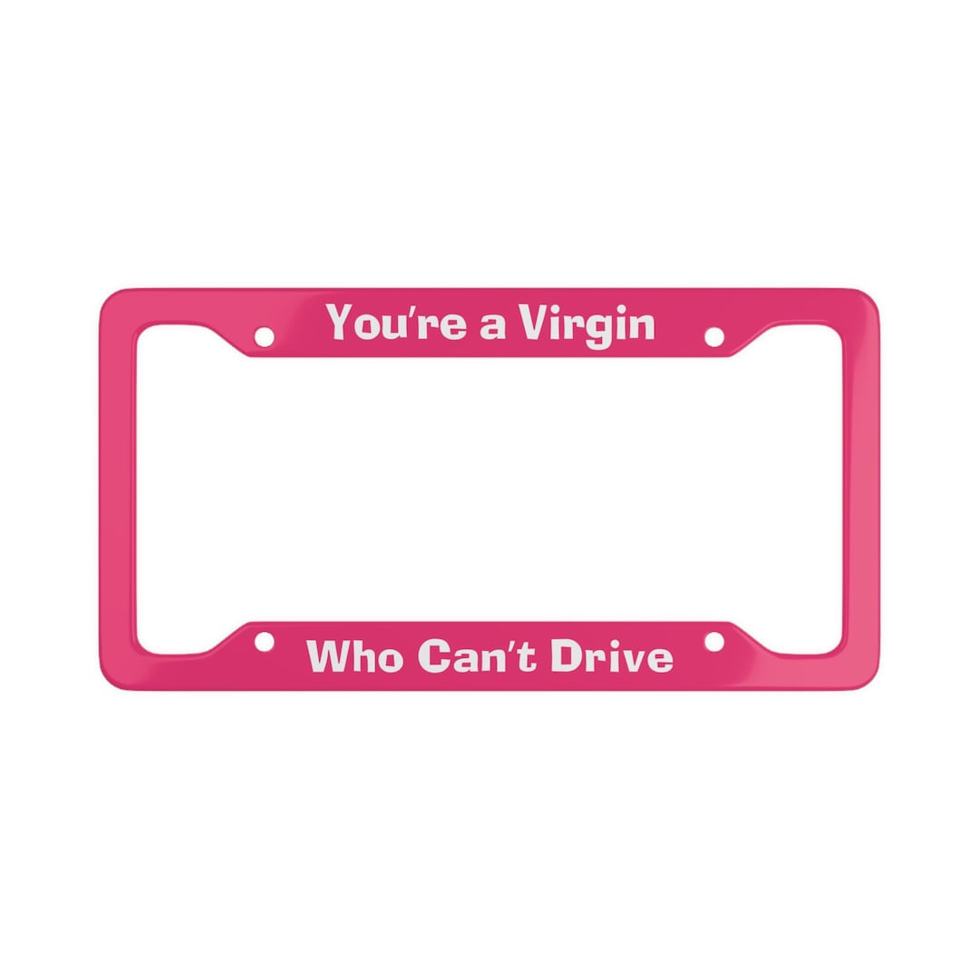 License Plate Frame, Clueless Inspired, Cher Horowitz, Funny Quote ...