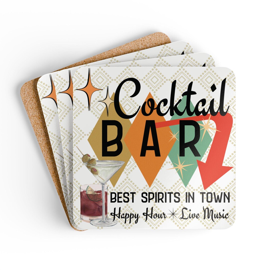 Retro Cocktail Lounge, Best Spirits in Town, Happy Hour, Live Music ...