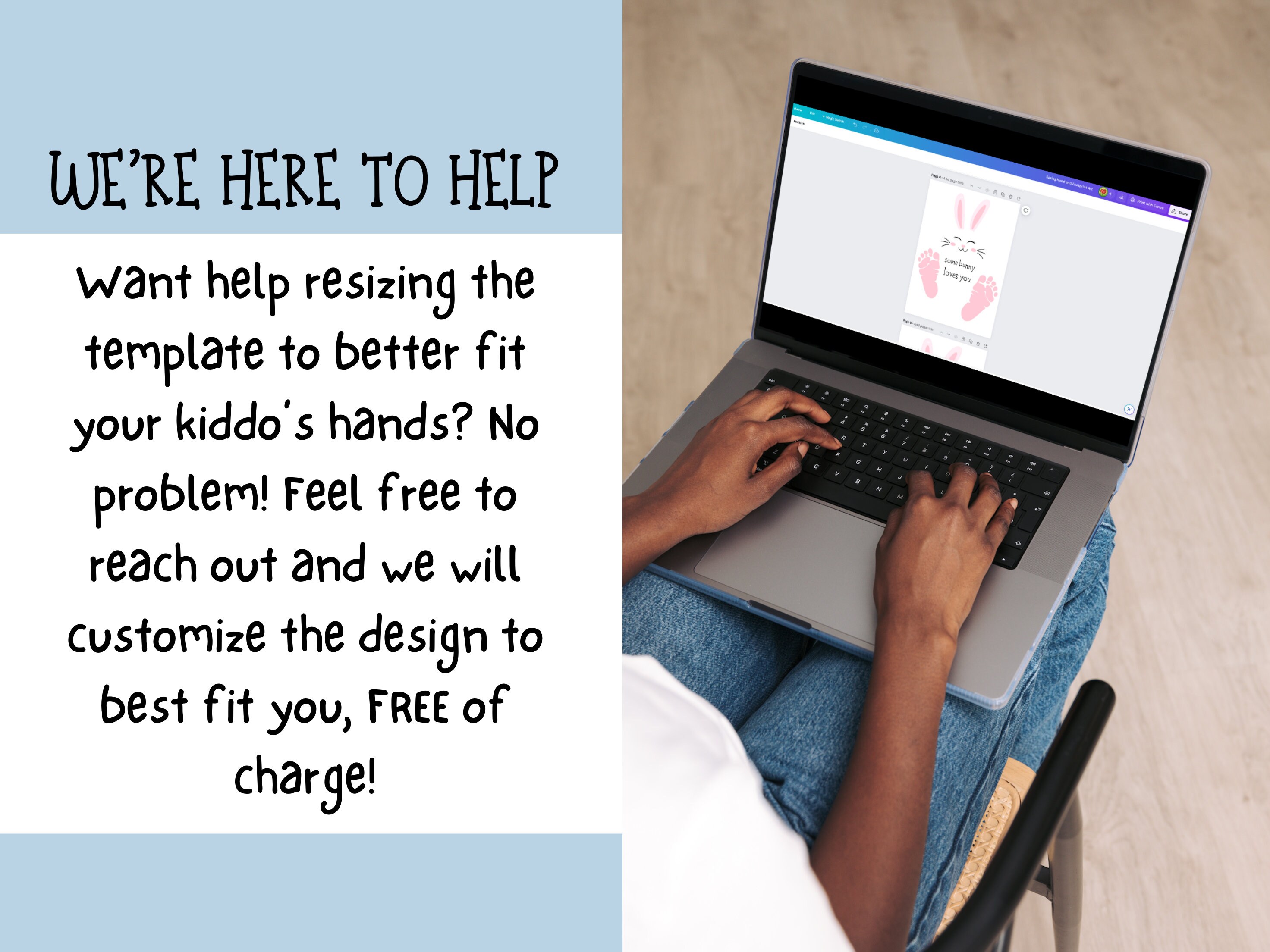 DIY Baby Handprint Summer Craft Kit: Keepsake Printables for Preschool ...