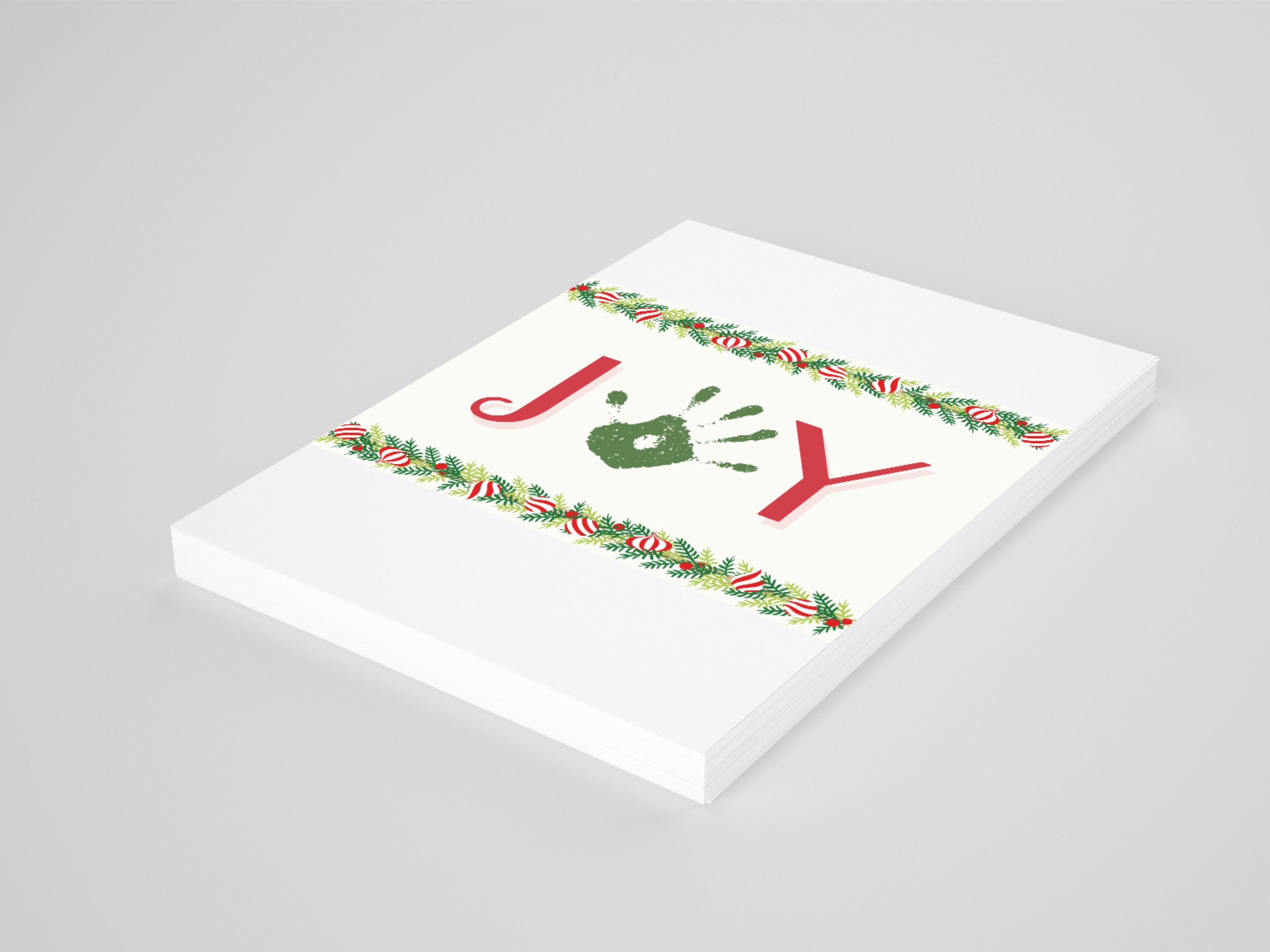 Holiday Handprint Art | Handprint Keepsake, Christmas Kids Craft ...