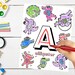 Alphabet Animal Adventures: Coloring Pages Alphabet - Etsy