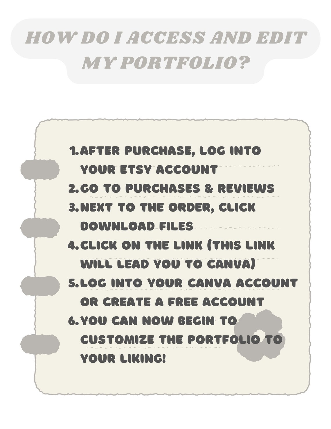 Customizable Nursing Portfolio With Resume Template, Nursing Portfolio ...