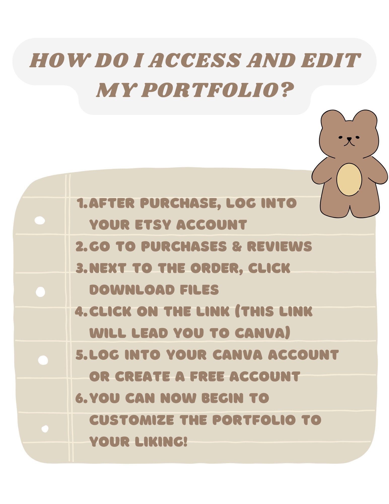 Customizable Nursing Portfolio With Resume Template, Nursing Portfolio ...