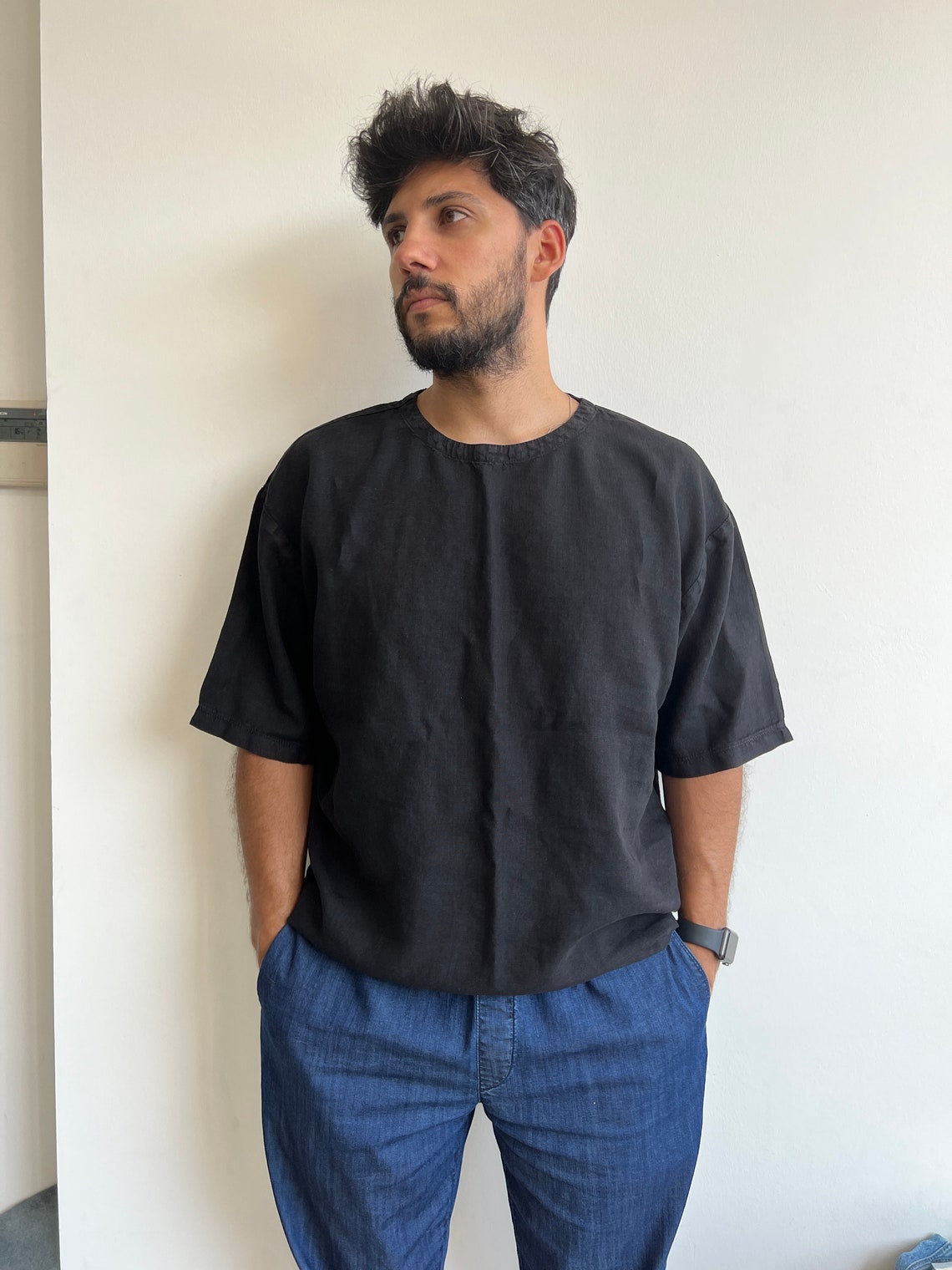 Oversize Men's T-shirt Sewing Pattern PDF, Instant Download Video ...