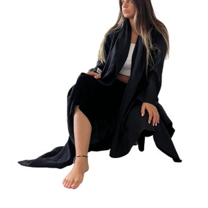 Oversized Summer Cardigan PDF Pattern, Women Robe Digital Sewing ...