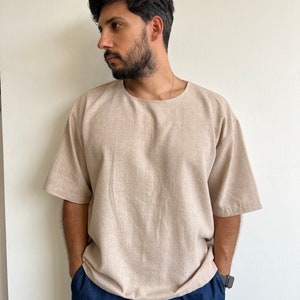 Oversize Men's T-shirt Sewing Pattern PDF, Instant Download Video ...