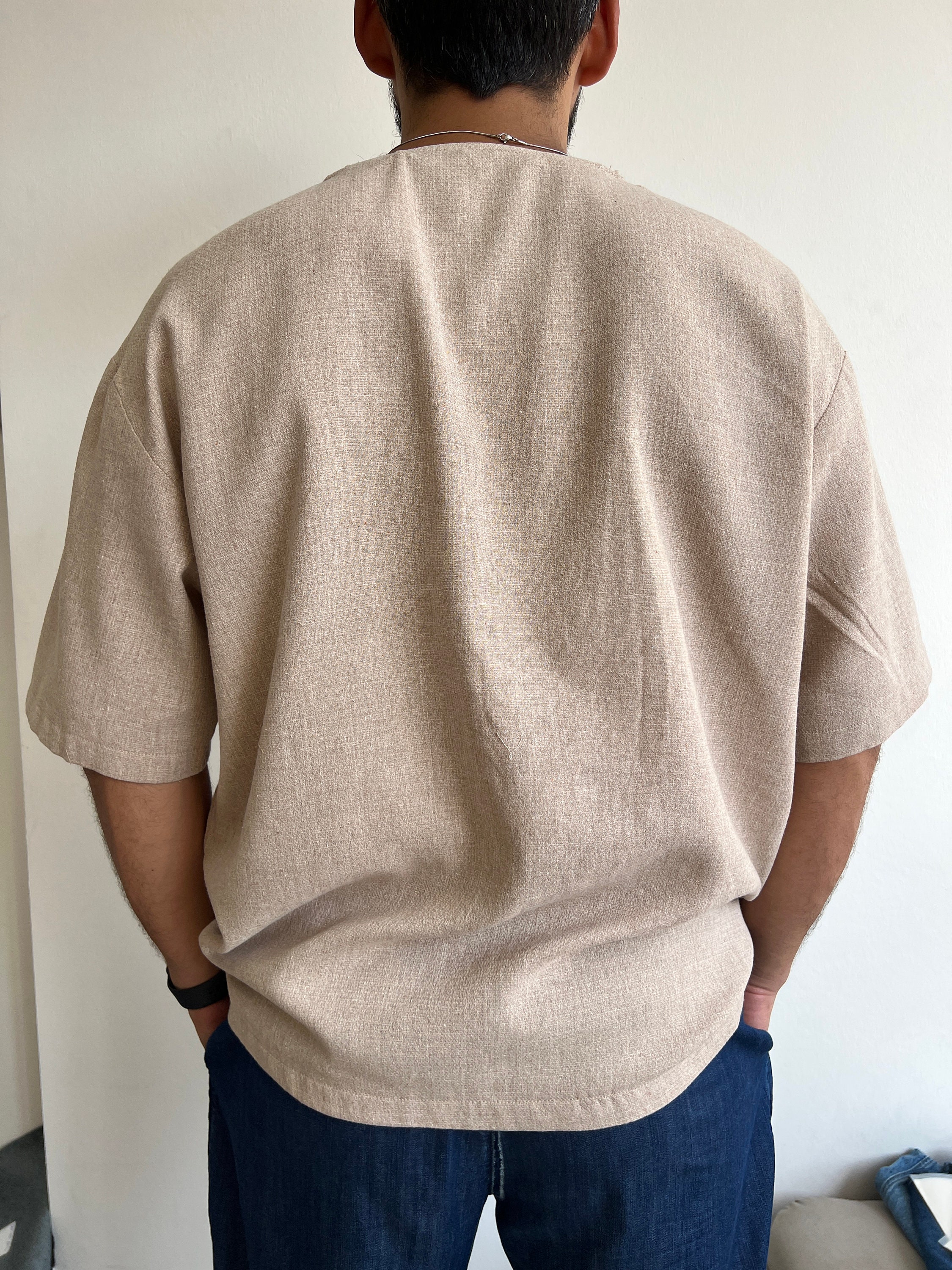 Oversize Men's T-shirt Sewing Pattern PDF, Instant Download Video ...