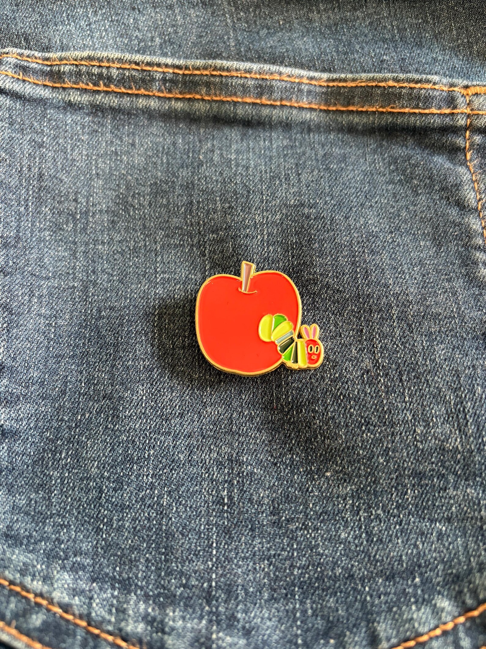 The Very Hungry Caterpillar Pin Badge Set | Free Gift Bag - Etsy