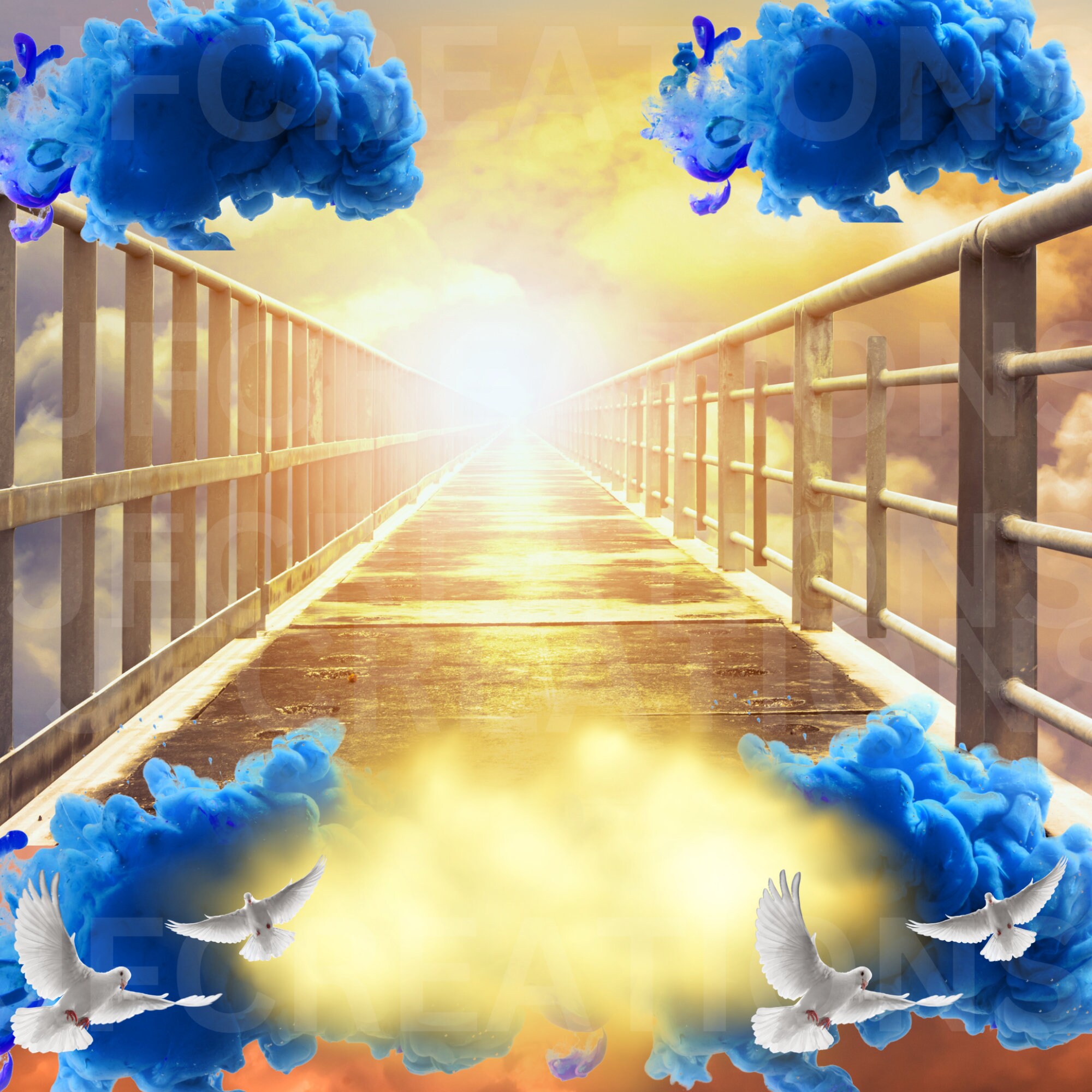 Dark Blue Clouds| Sunshine Memorial Background PNG Rest in Peace ...