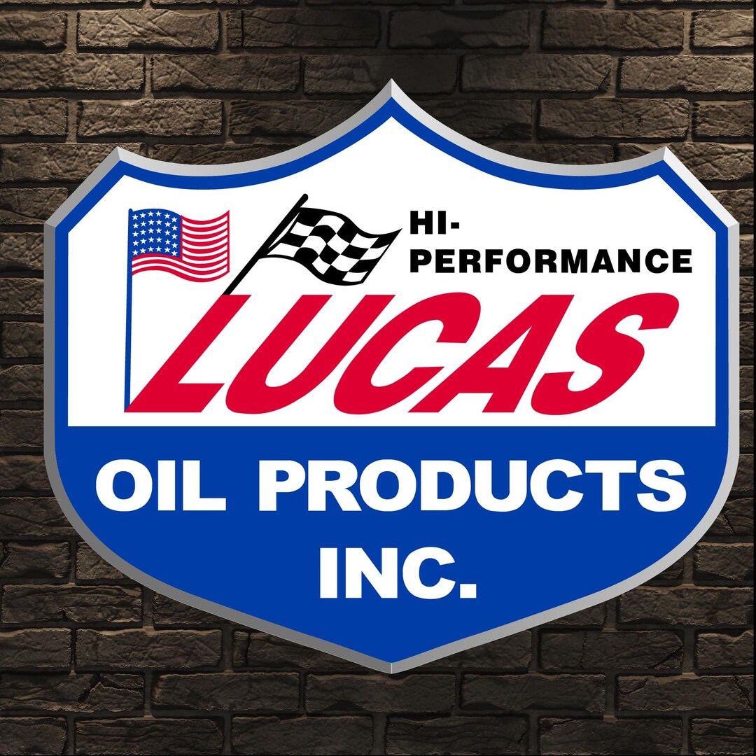 Lucas Oil and Gas, Vintage Metal Reproduction Sign, Indoor Outdoor ...