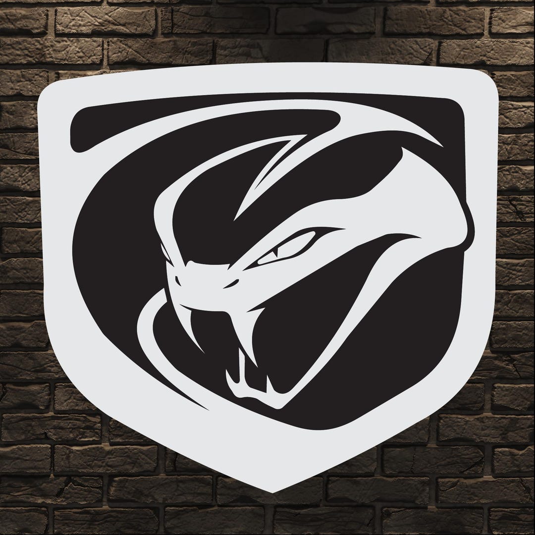 Dodge Viper Reproduction Metal Sign Decoration Mopar Indoor Outdoor ...