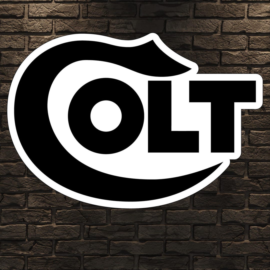 Colt Firearms, Vintage Reproduction Sign, Decoration Indoor Outdoor ...