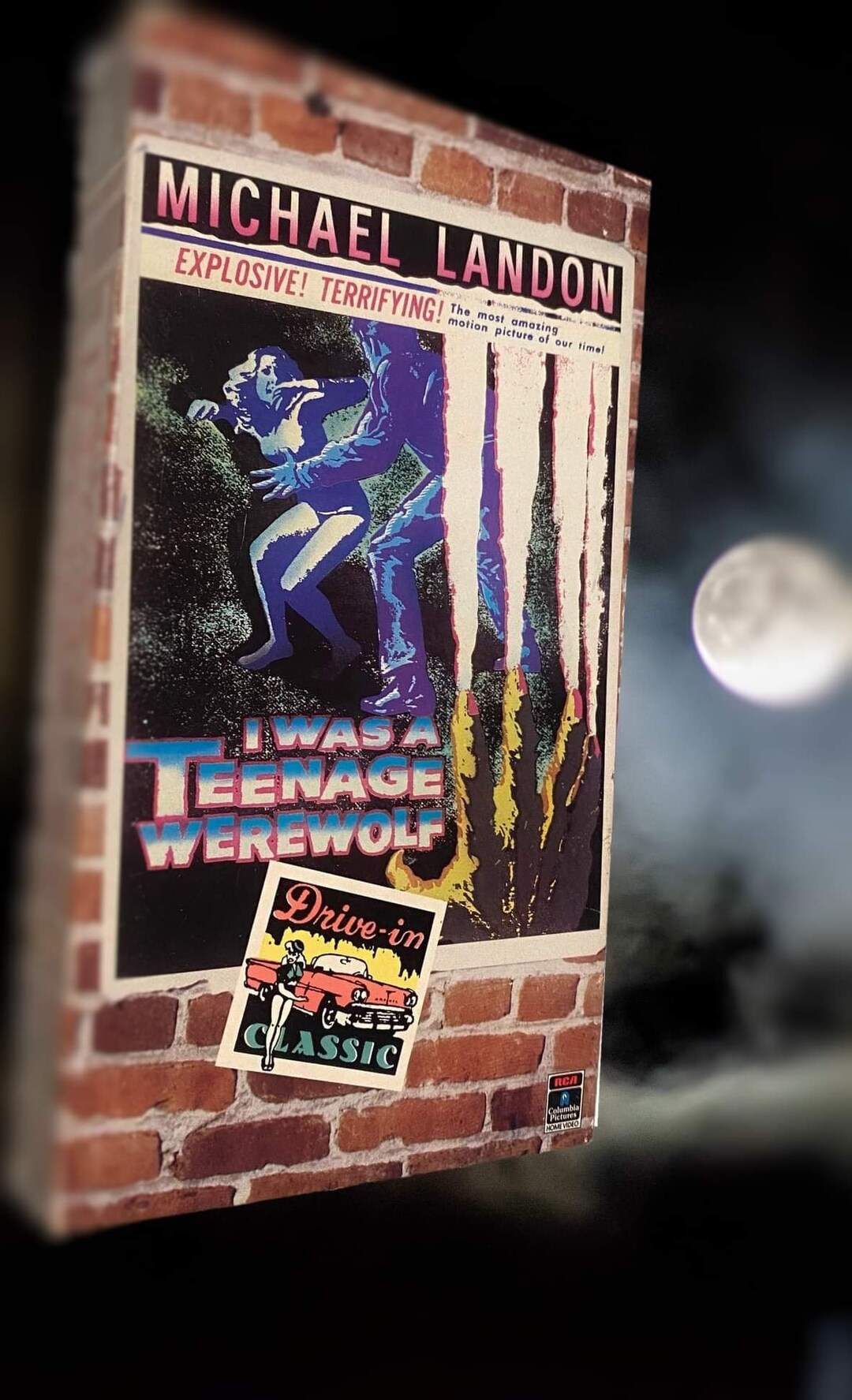 I Was A Teenage Werewolf VHS Horror Movie Cult Classic Film - Etsy