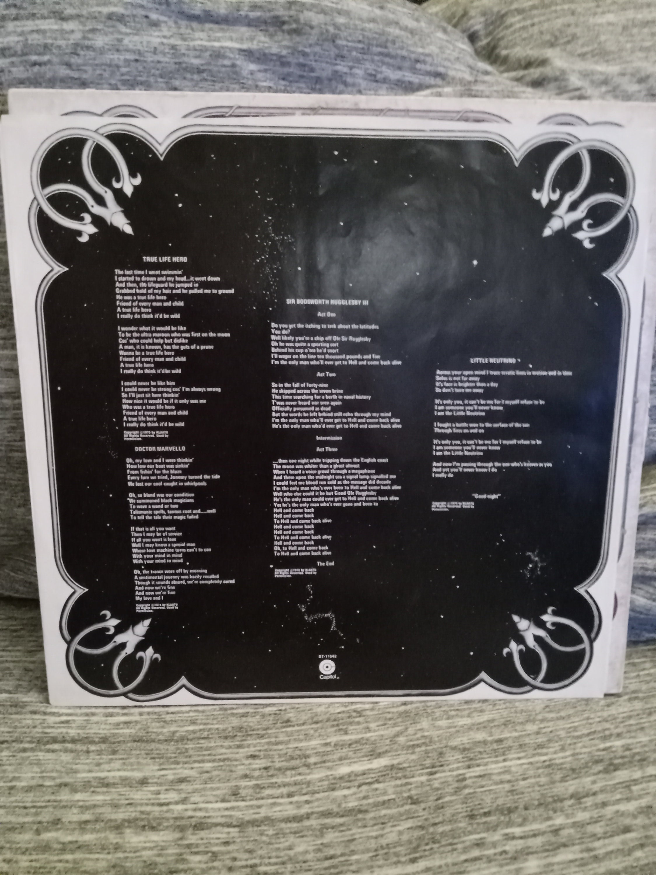 Klaatu 1976 Self Titled Album LP First Pressing Vinyl Record Space Rock ...